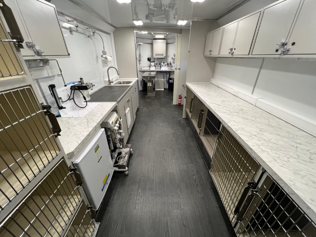 25ft Mobile Spay and Neuter Clinic Trailer | Custom Vet Trailer